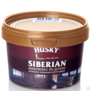 HUSKY SIBERIAN ШПАТЛЕВКА ПО ДЕРЕВУ, cосна, 0,8 кг - Мастер Дом